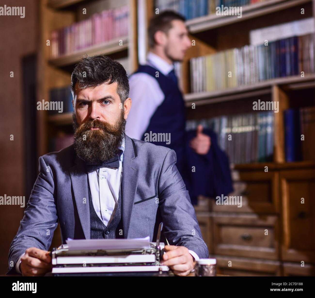 Types of vintage typewriter close up hi-res stock photography and ...