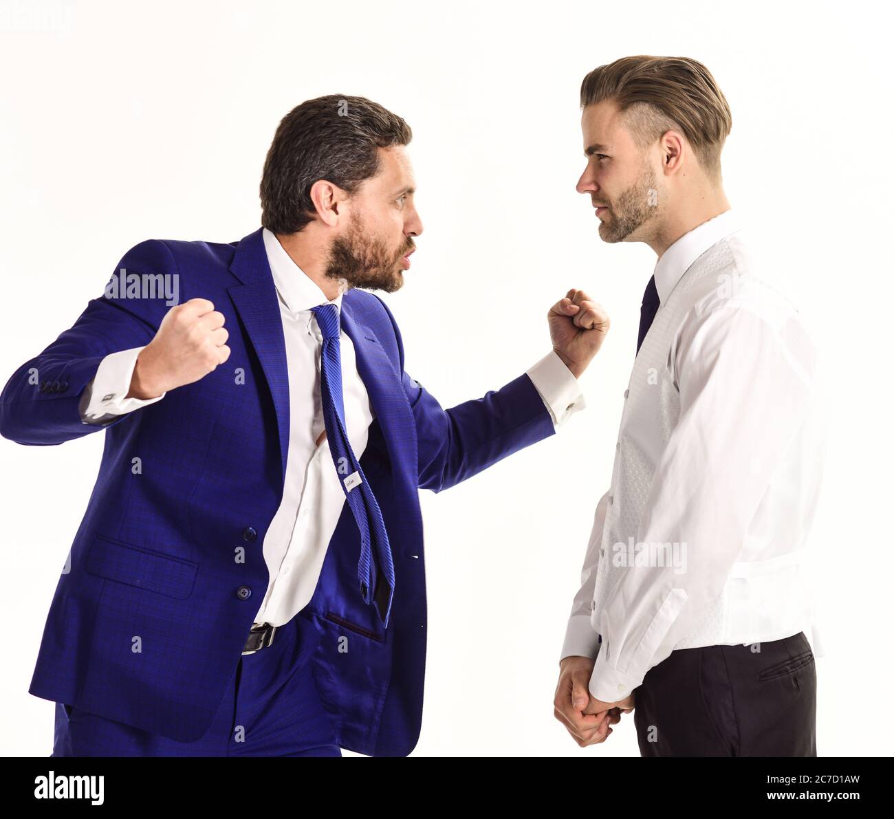 Workplace fight Cut Out Stock Images & Pictures - Alamy