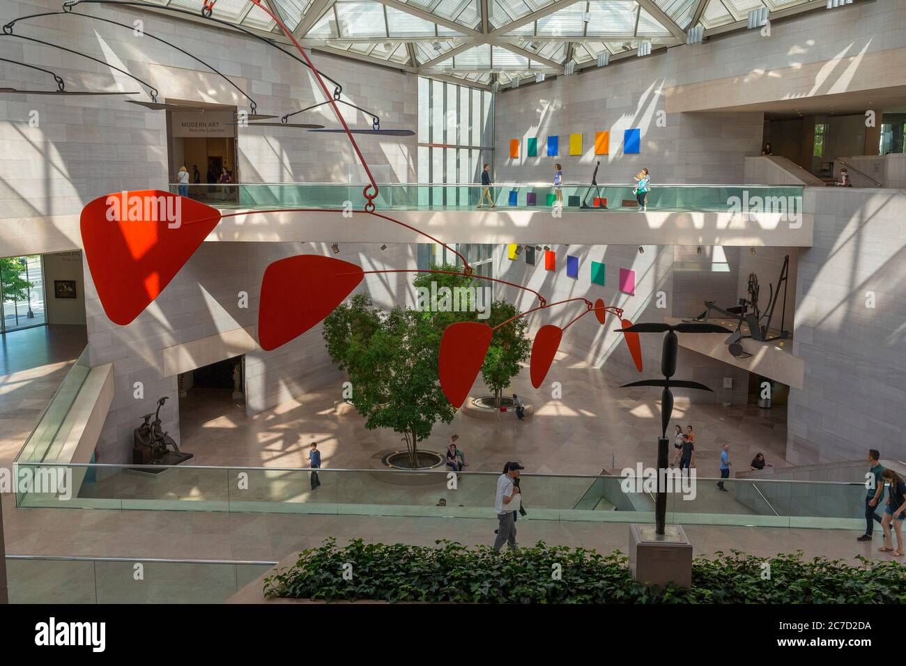 National gallery of art east wing washington dc hi-res stock ...