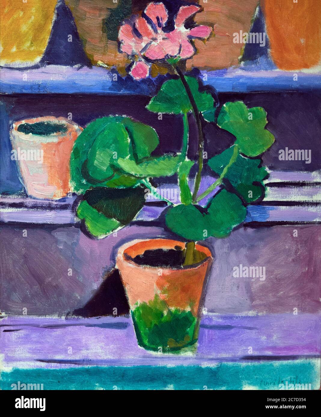 Pot of Geraniums, Henri Matisse, 1912, National Gallery of Art ...