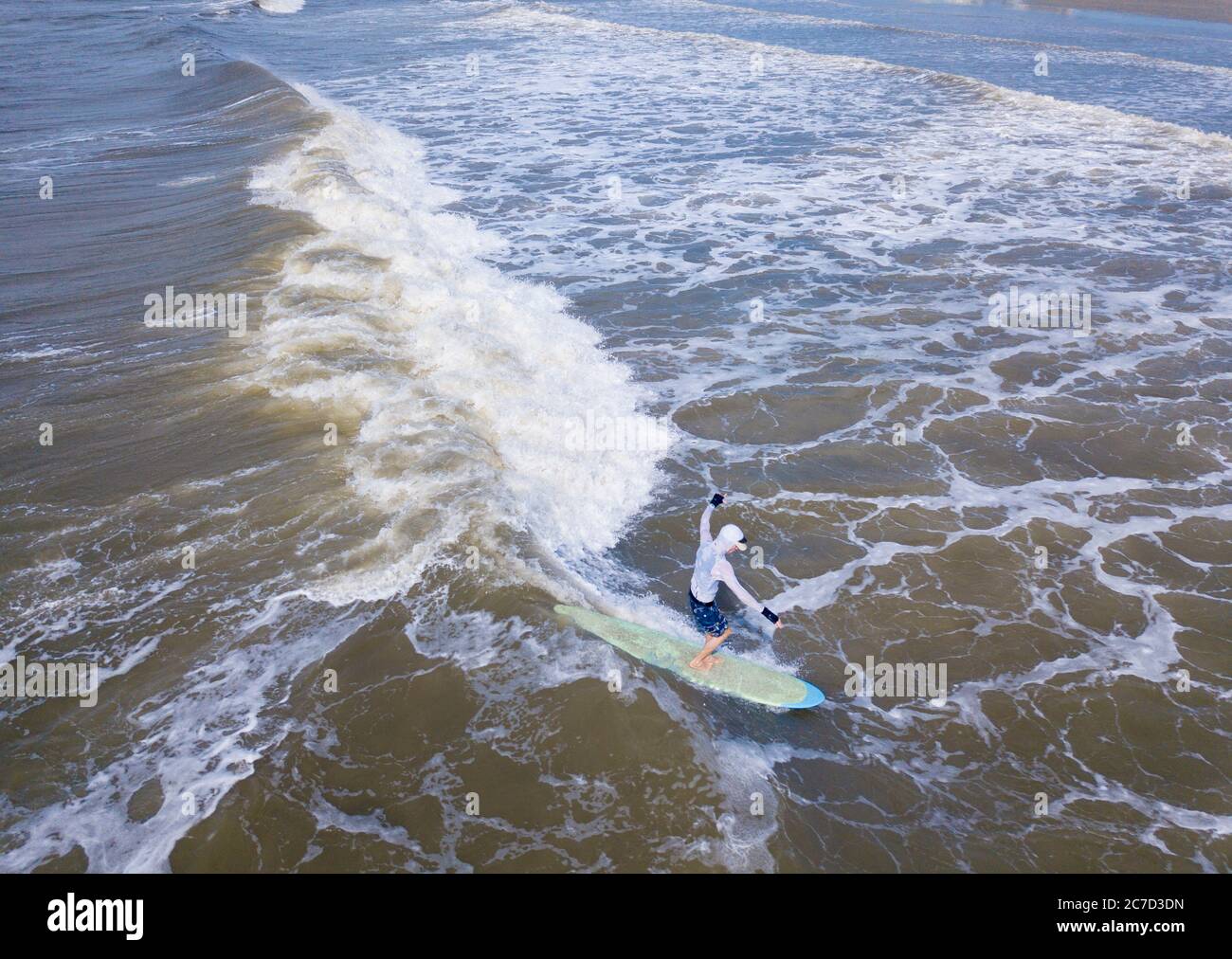 Aerial extreme long shot male hi-res stock photography and images - Alamy