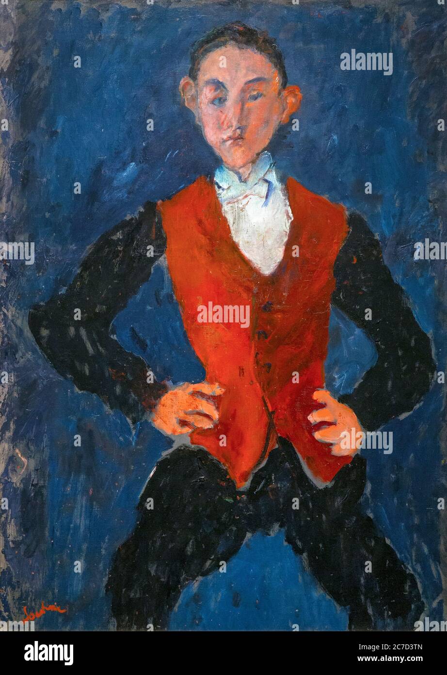 Portrait of a Boy, Chaim Soutine, 1928, National Gallery of Art ...