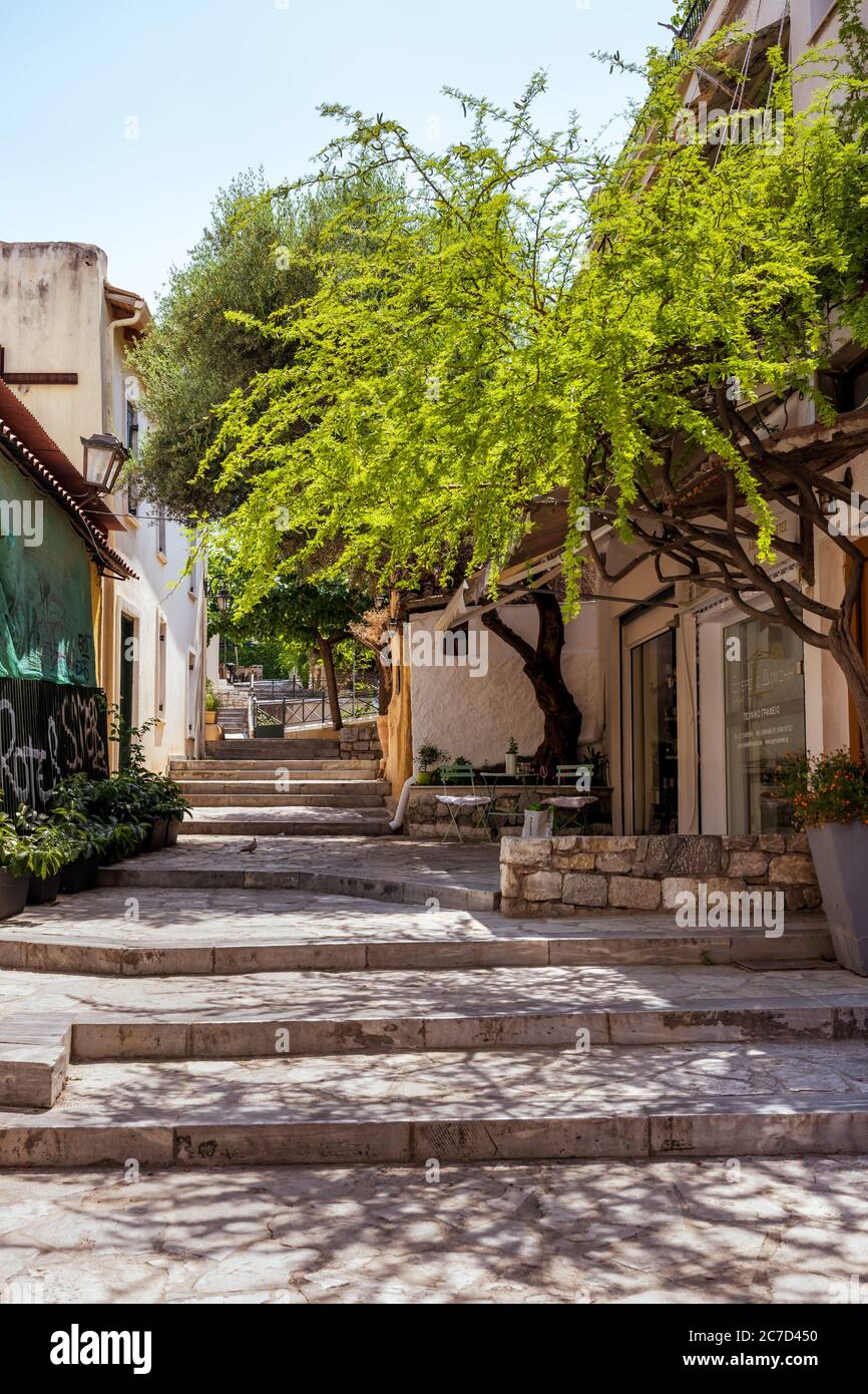 Old town of athens hi-res stock photography and images - Alamy