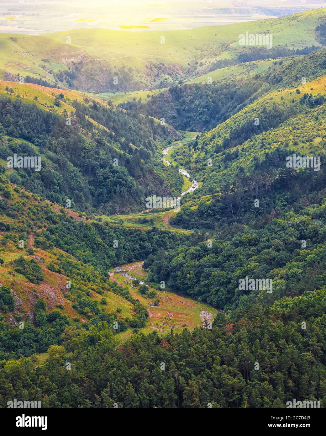 Turda gorge Cheile Turzii is a natural reserve with marked trails for ...