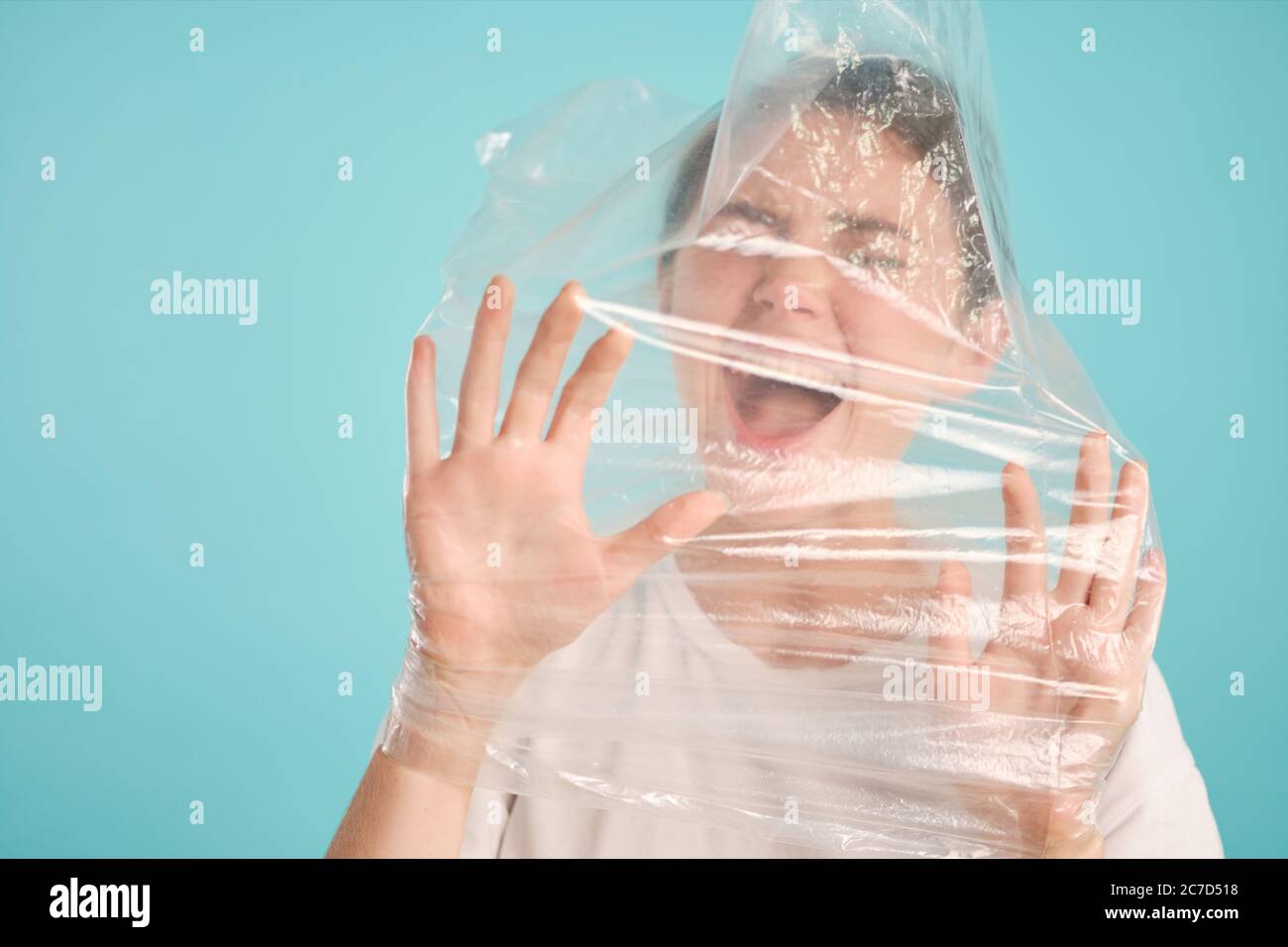 Choking Woman High Resolution Stock Photography and Images - Alamy