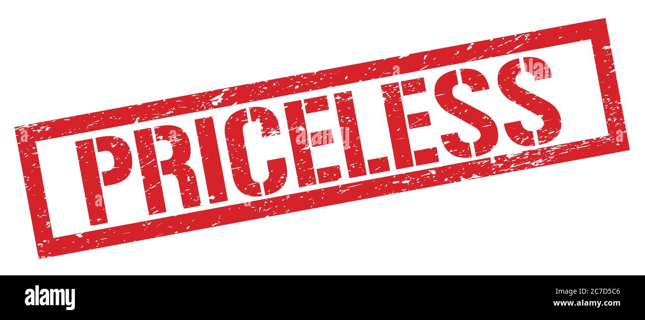 Priceless rubber stamp hi-res stock photography and images - Alamy