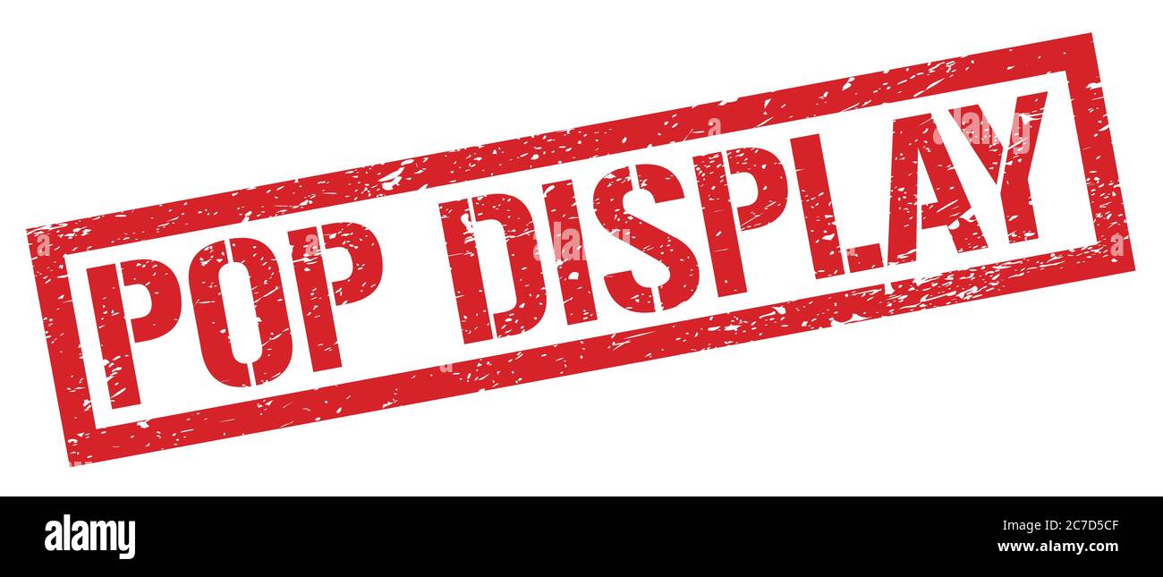 Pop display Cut Out Stock Images & Pictures - Alamy