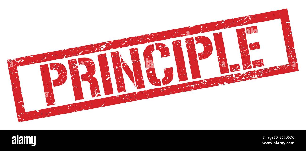 Principle stamp hi-res stock photography and images - Alamy