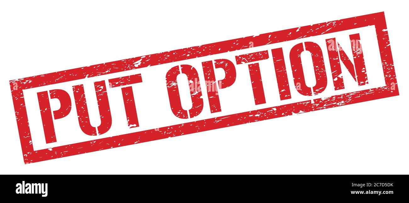 Put option word hi-res stock photography and images - Alamy