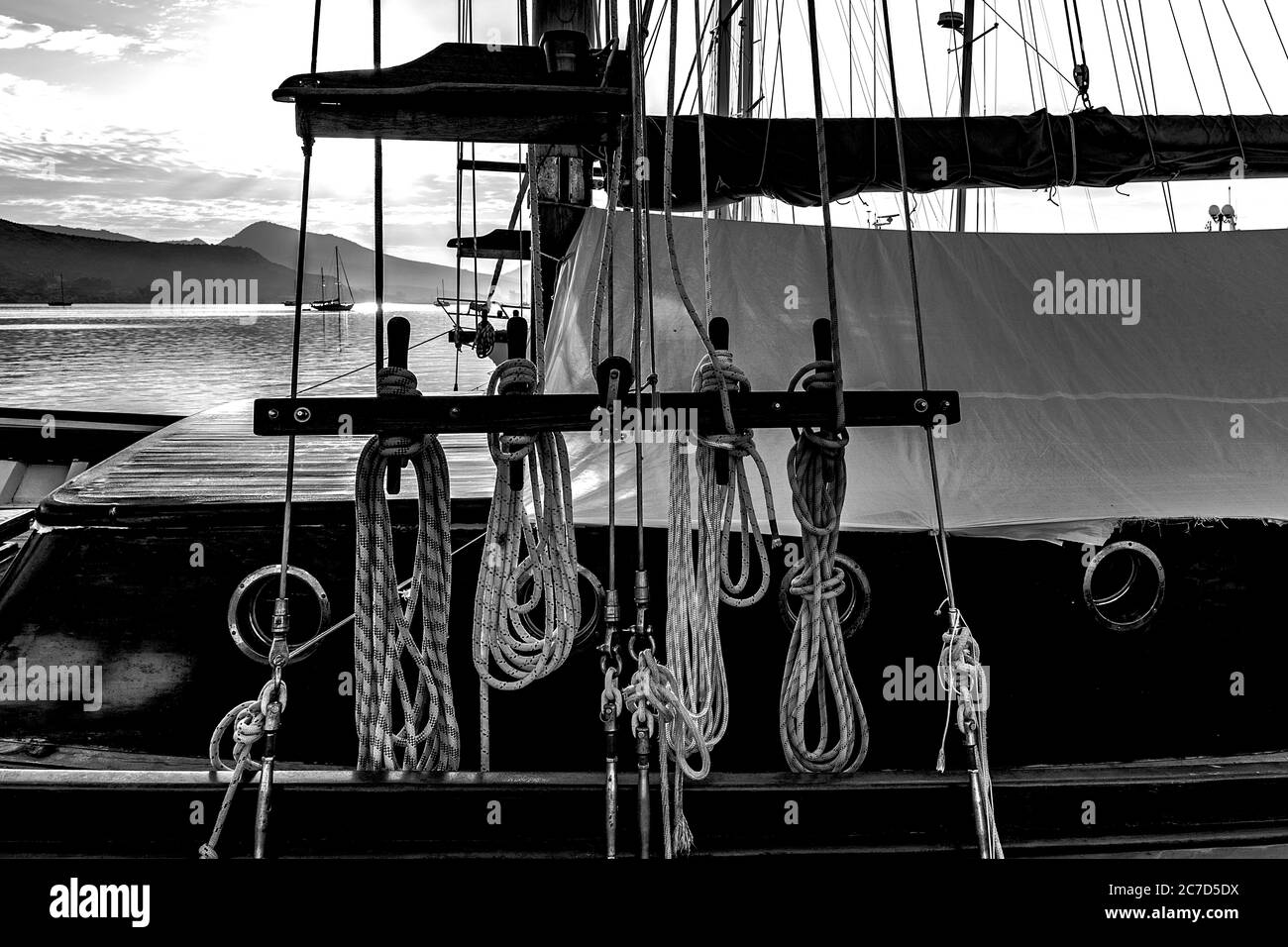 Boating adventure Black and White Stock Photos & Images - Alamy