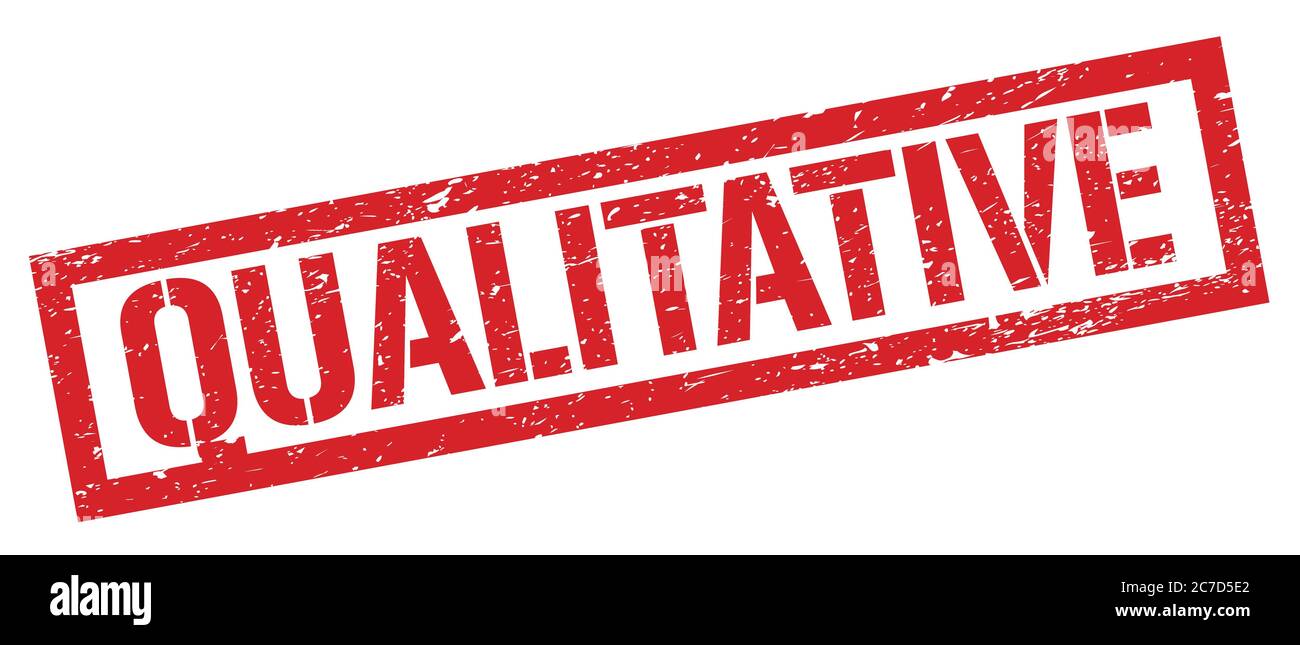 Qualitative word hi-res stock photography and images - Alamy