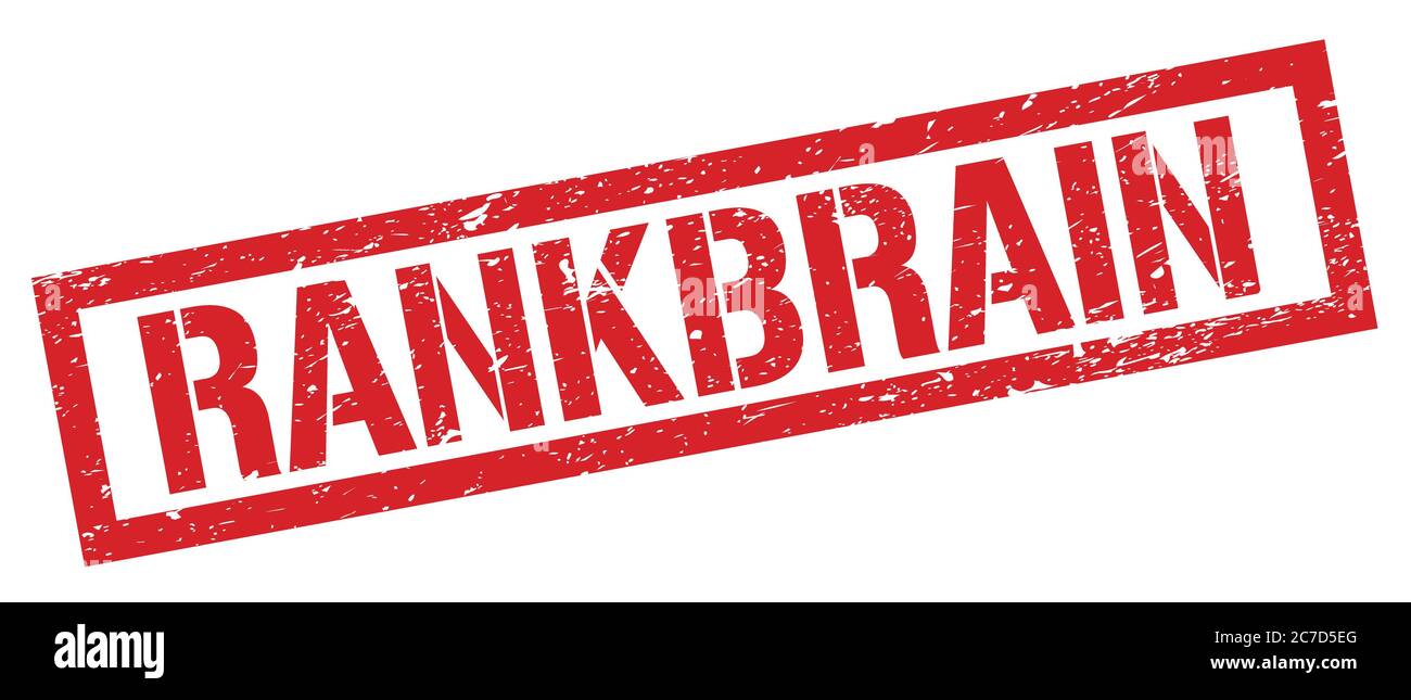 Rankbrain stamp hi-res stock photography and images - Alamy