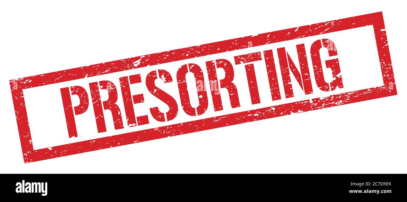 Presorting stamp hi-res stock photography and images - Alamy