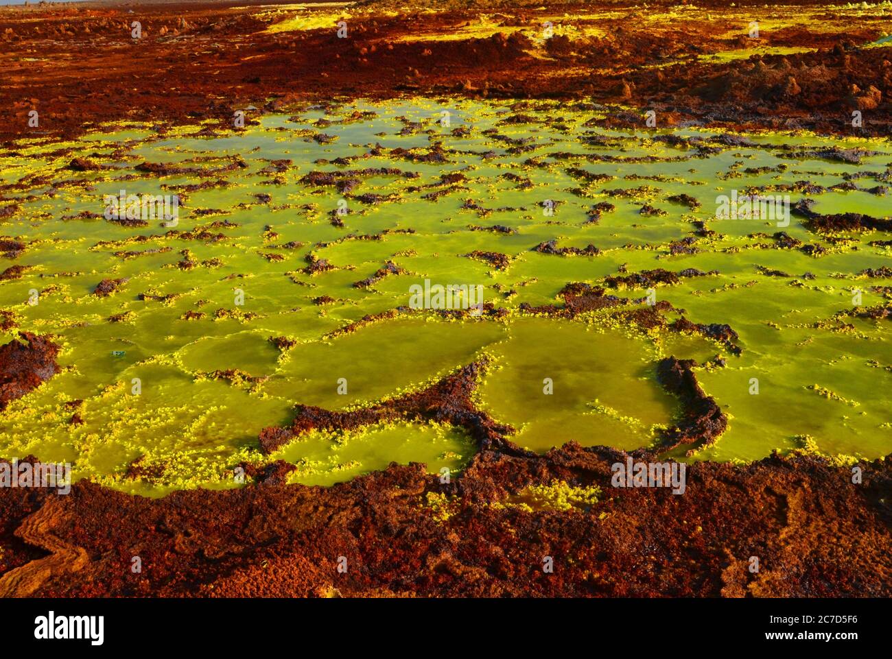 Dallol, Danakil Depression, Ethiopia Stock Photo - Alamy