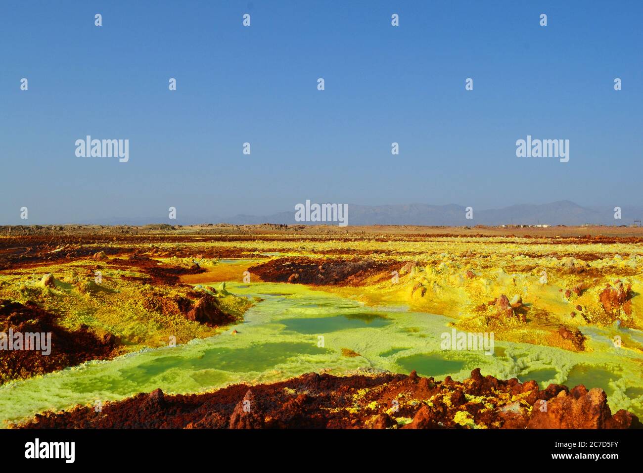 Dallol, Danakil Depression, Ethiopia Stock Photo - Alamy
