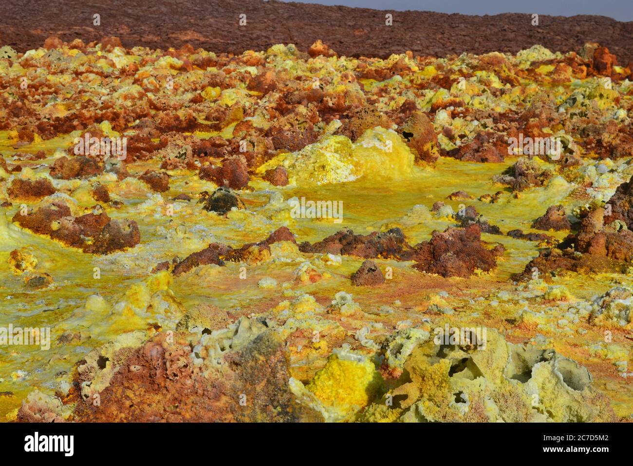 Dallol, Danakil Depression, Ethiopia Stock Photo - Alamy