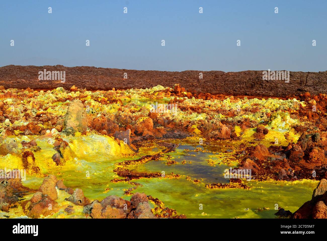 Dallol, Danakil Depression, Ethiopia Stock Photo - Alamy