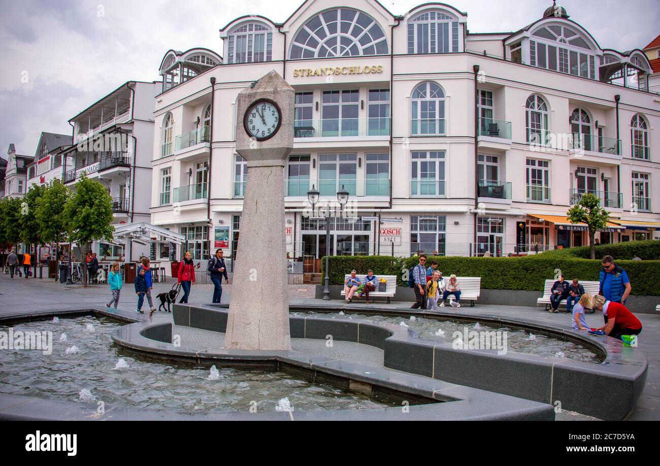 Binz, Germany. 23rd May, 2020. The beach castle on the beach of the ...