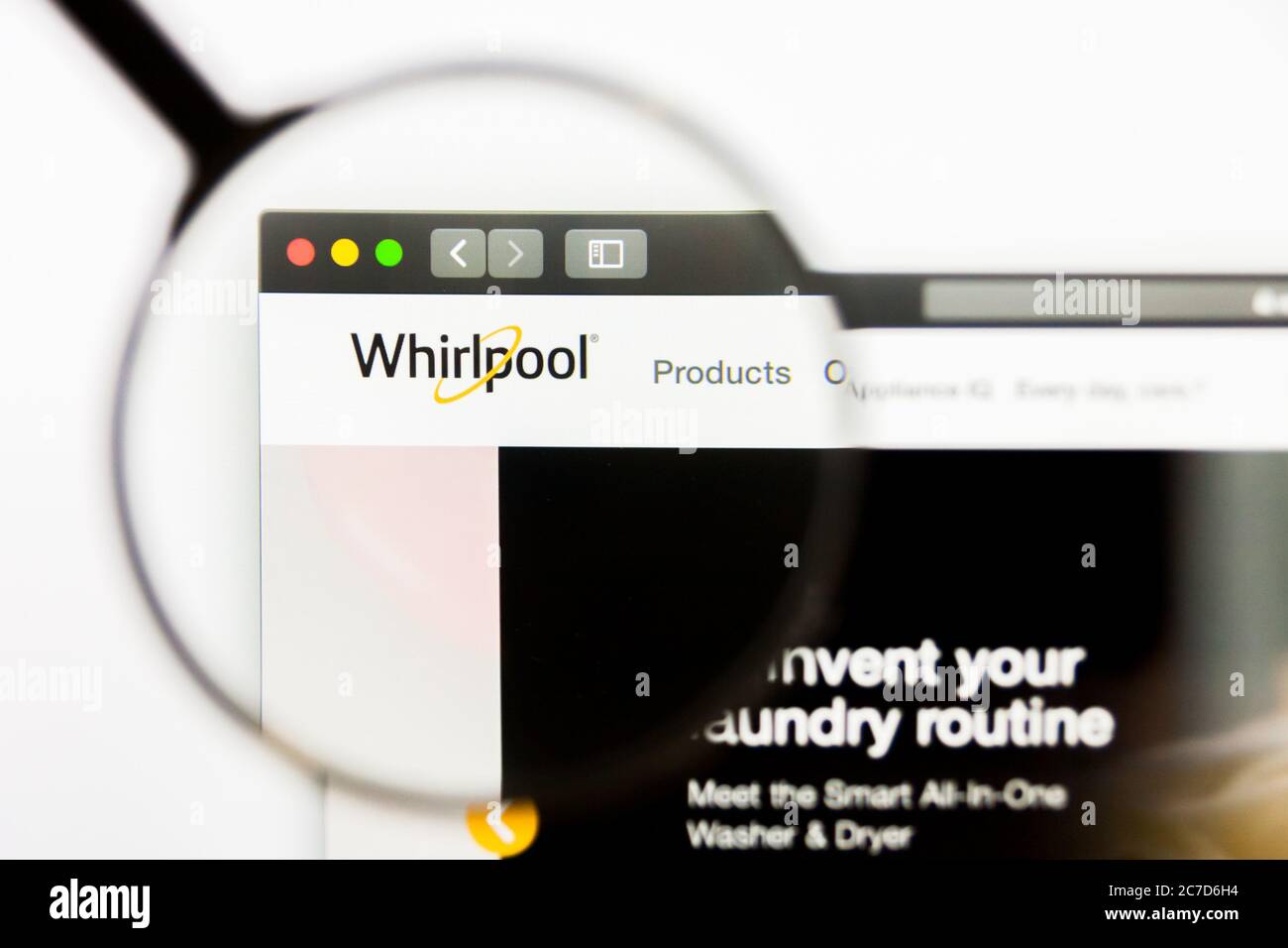 Whirlpool logo hi-res stock photography and images - Alamy
