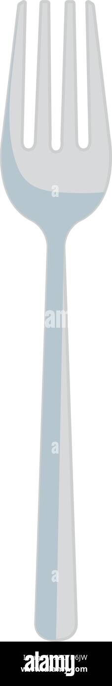 Isolated white fork vector design Stock Vector Image & Art - Alamy