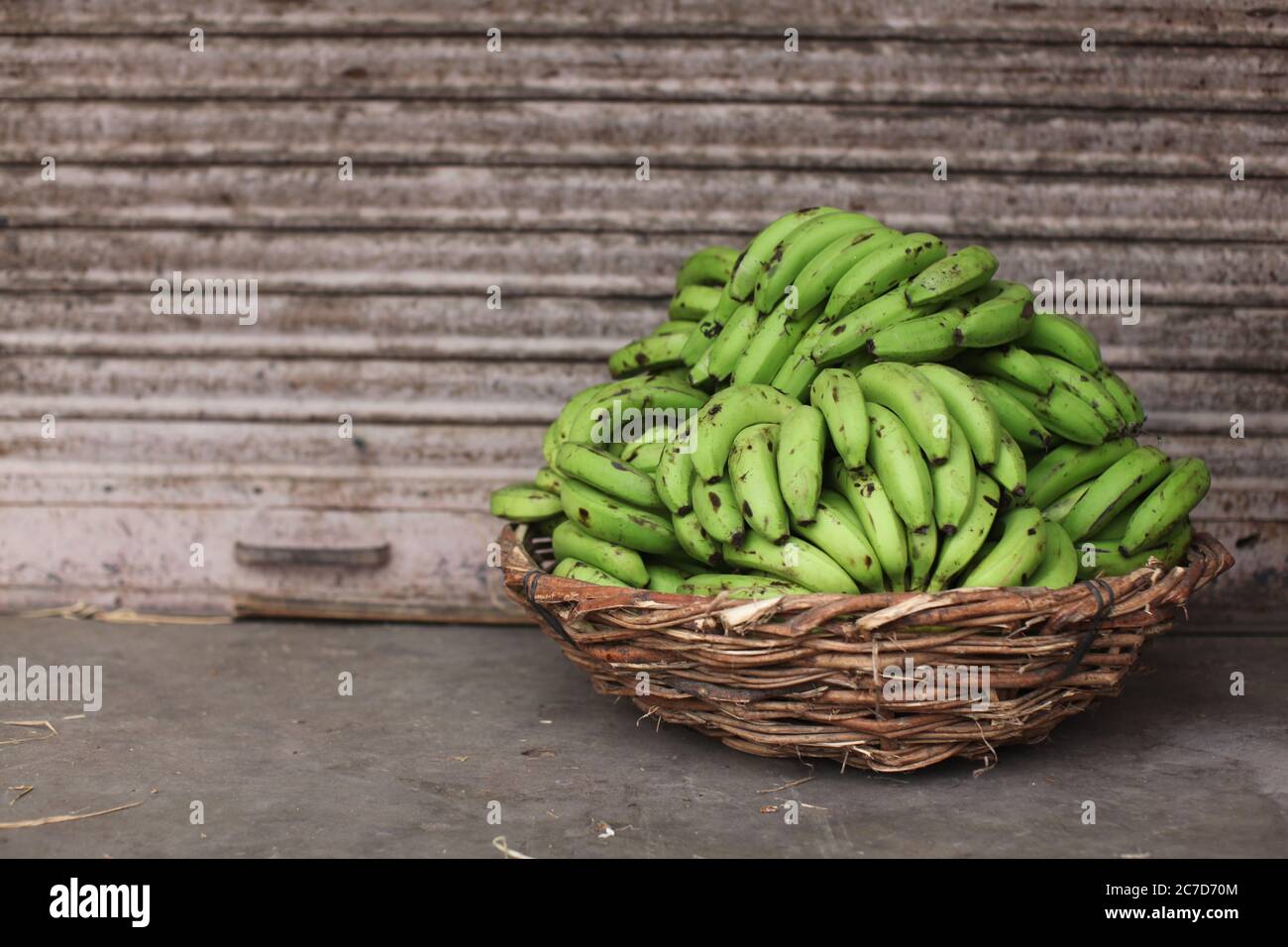 A lot of green bananas hi-res stock photography and images - Alamy