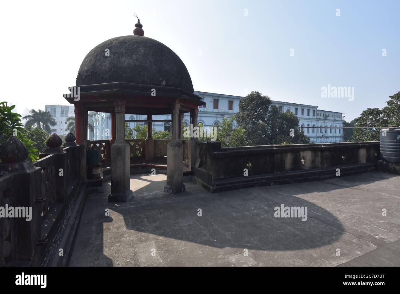 Rooftop Observatory of the Acharya Bhaban. 93 APC Road. Residence of ...