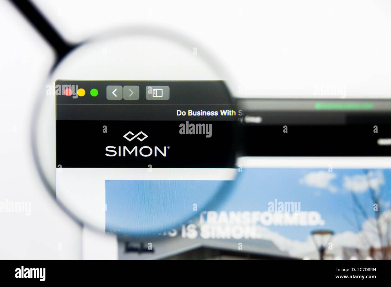 Simon property logo hi-res stock photography and images - Alamy