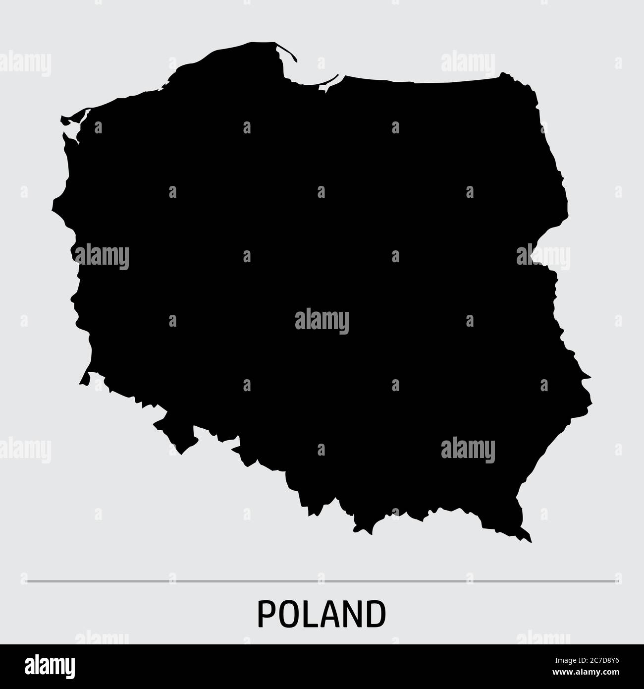 Poland map hi-res stock photography and images - Alamy