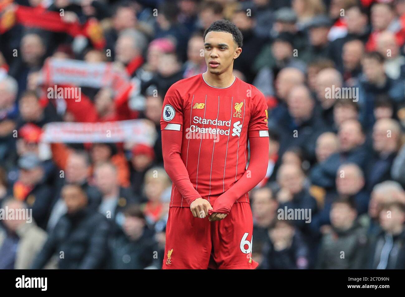 Trent Alexander-Arnold (66) of Liverpool during the game Stock Photo ...