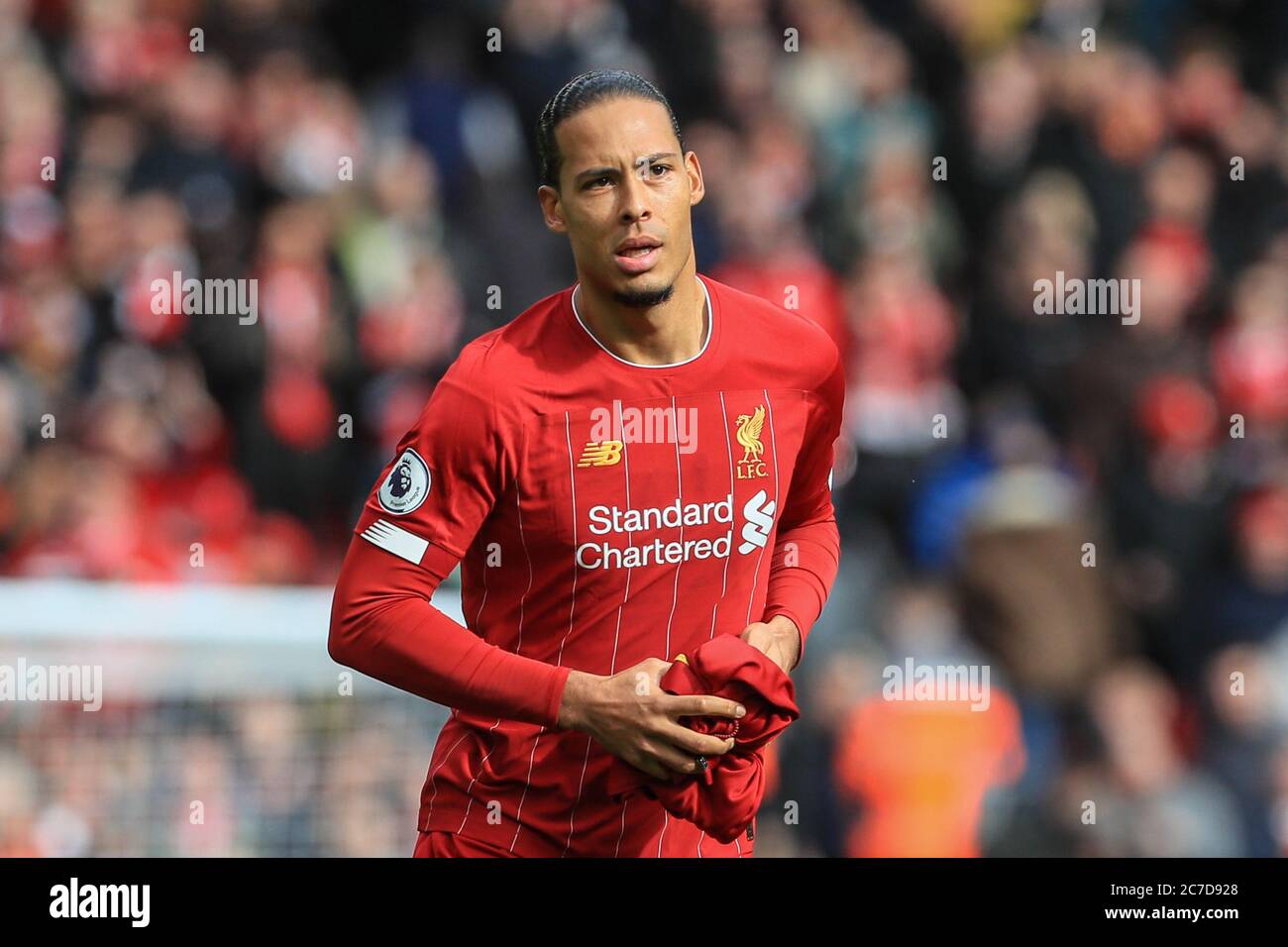 Virgil van Dijk (4) of Liverpool during the game Stock Photo - Alamy
