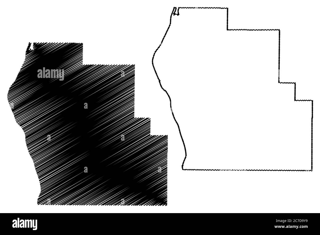 Scott County, Illinois (U.S. county, United States of America, USA, U.S ...