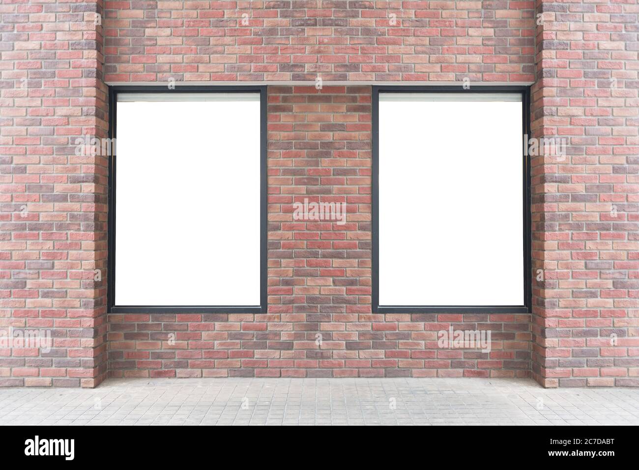 Shop Boutique Store Front with Big Window and Place for Name Stock ...