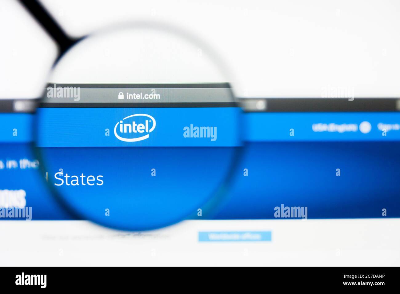 Los Angeles, California, USA - 8 April 2019: Illustrative Editorial of ...