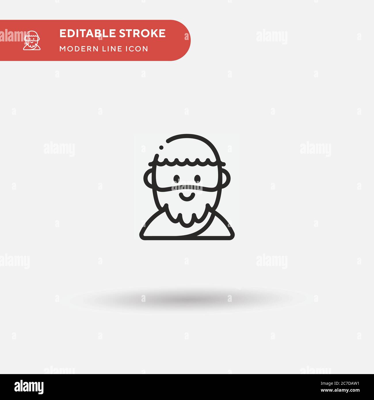 Plato statue Stock Vector Images - Alamy