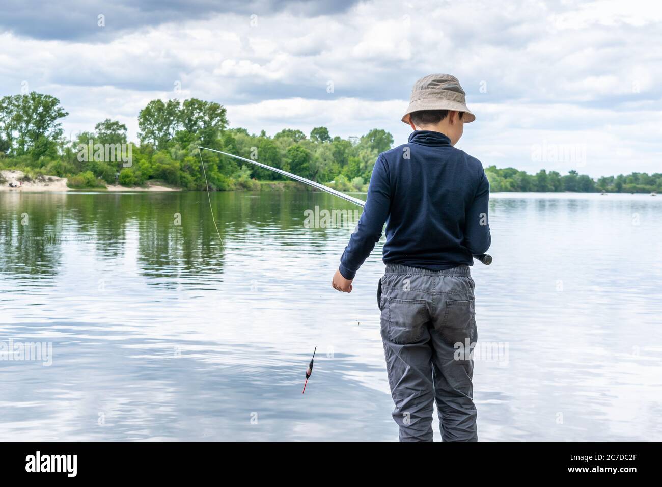 Boy catching hi-res stock photography and images - Alamy