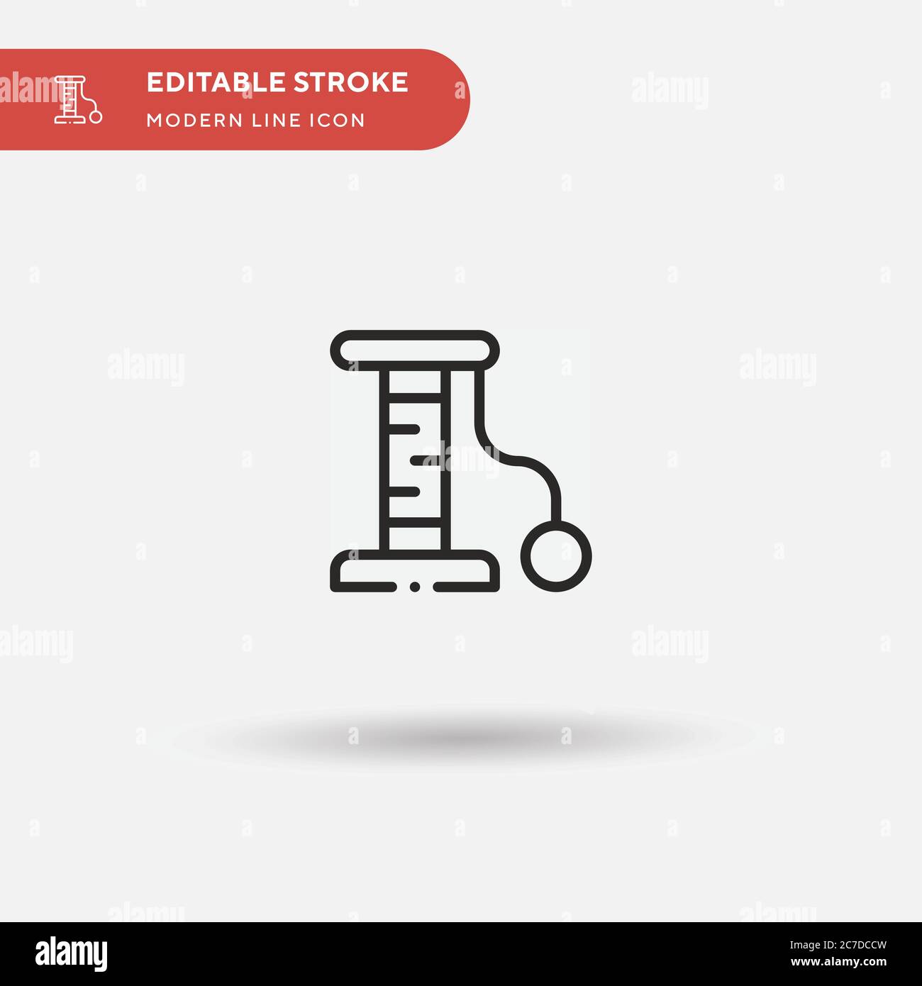 Scratcher Simple vector icon. Illustration symbol design template for ...