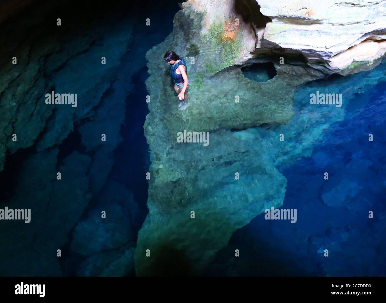 Poco Azul, Chapada Diamantina, Bahia, Brazil Stock Photo - Alamy