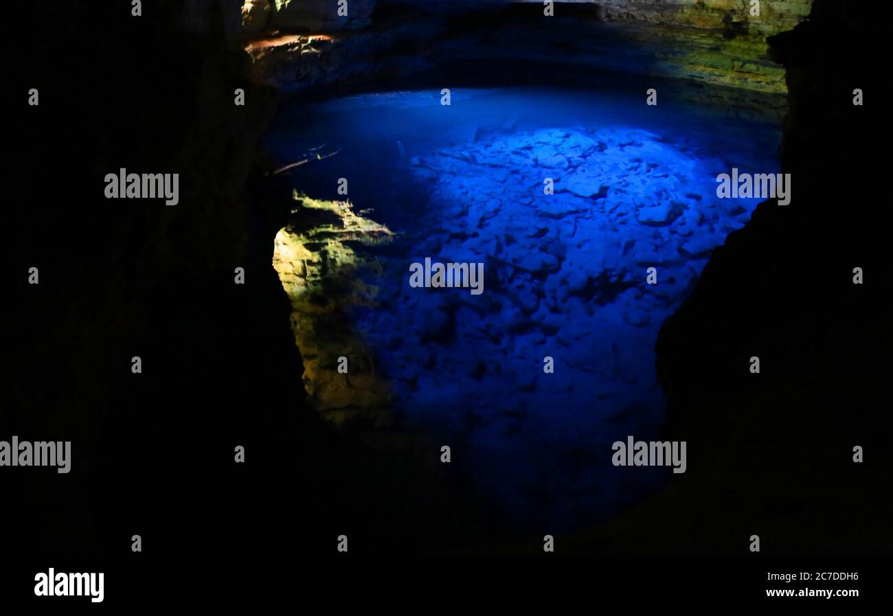 Poco Encantado, Chapada Diamantina, bahia, Brazil Stock Photo - Alamy