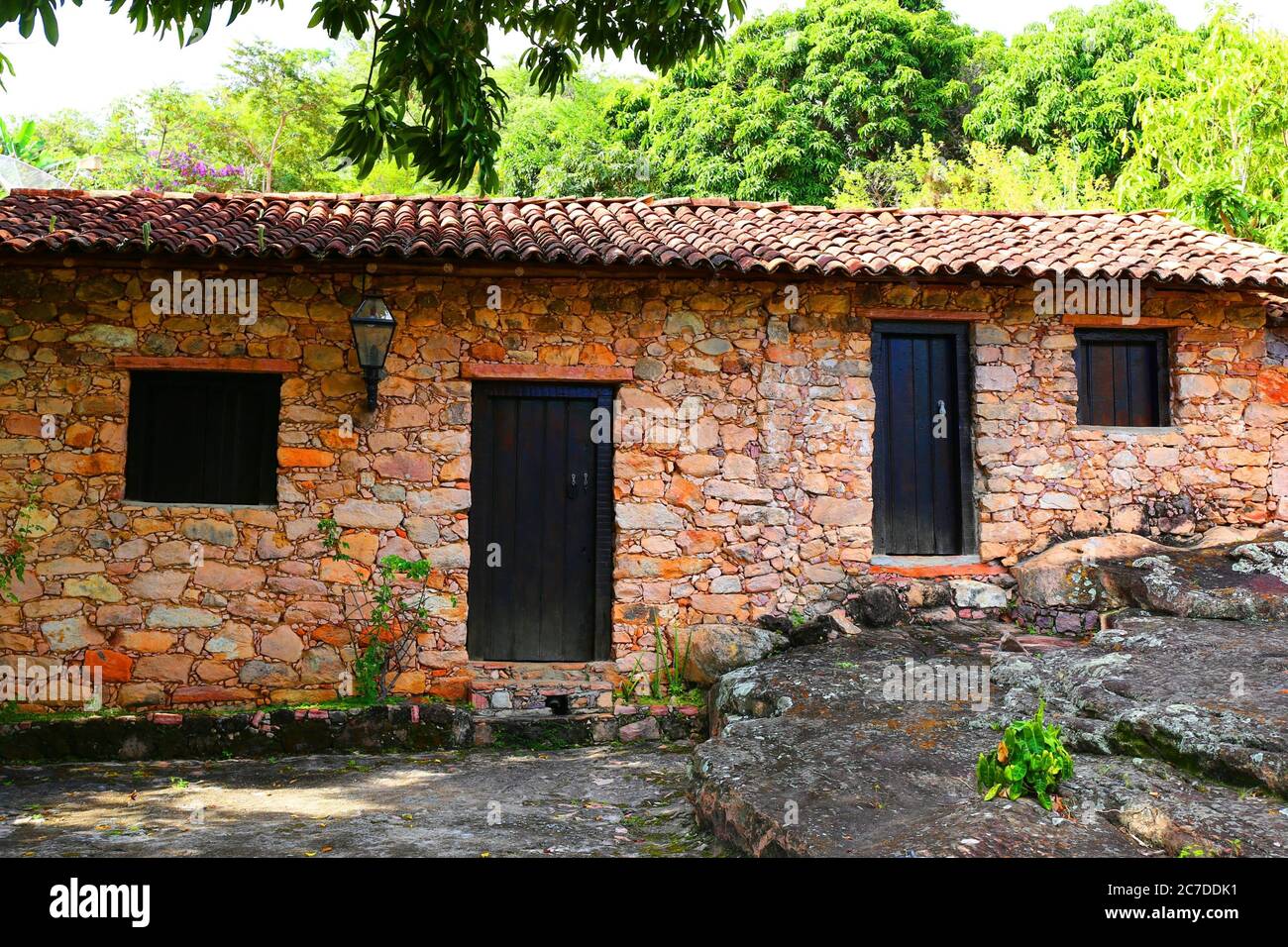 Beautiful architecture in Igatu, Chapada Diamantina, bahia, Brazil ...
