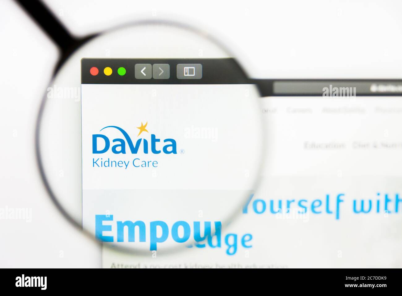 Davita logo hi-res stock photography and images - Alamy