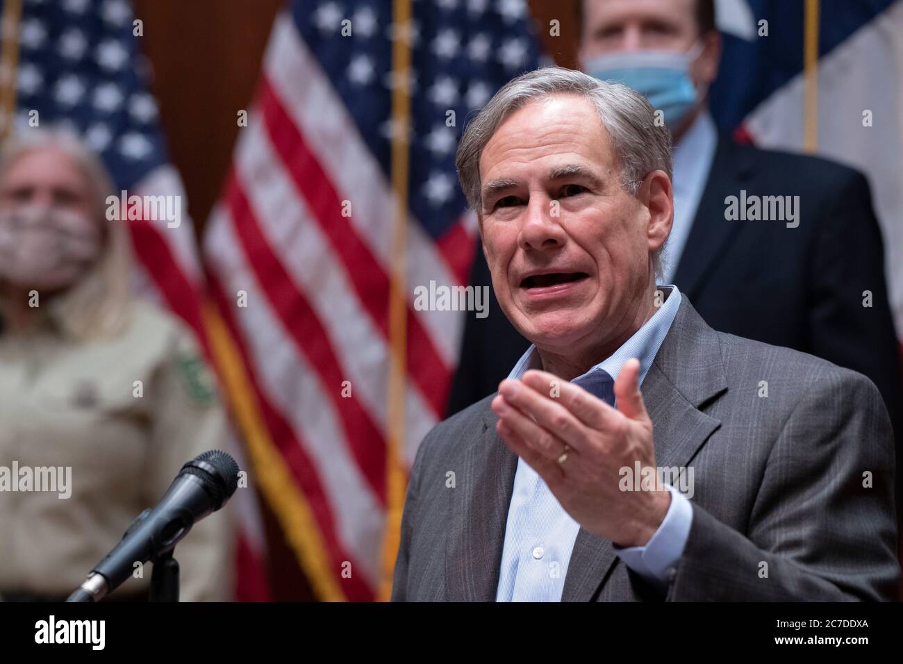 Usa flag austin mask hi-res stock photography and images - Alamy