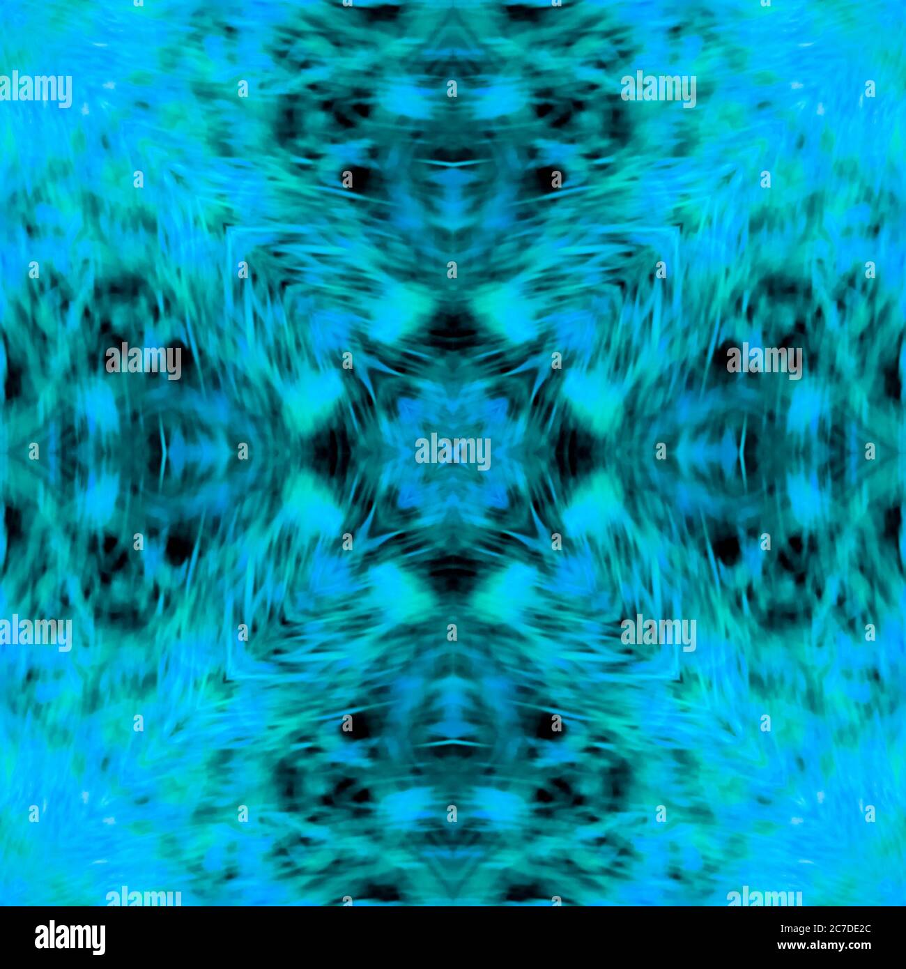 Computer graphics, pattern - kaleidoscope, seamless surreal magical ...