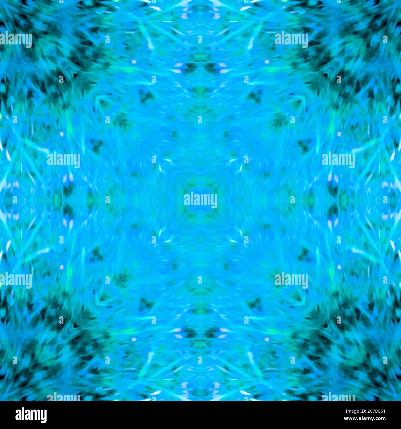 Computer graphics, pattern - kaleidoscope, seamless surreal magical ...