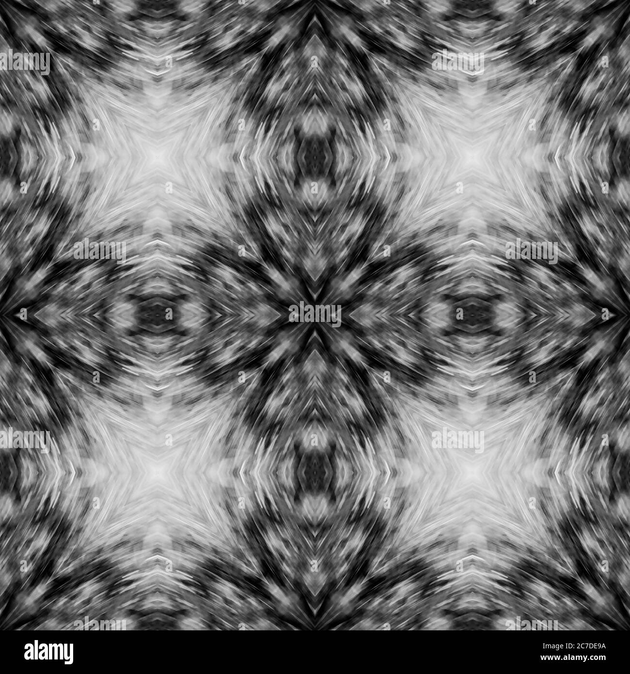 Computer graphics, pattern - kaleidoscope, seamless surreal magic ...