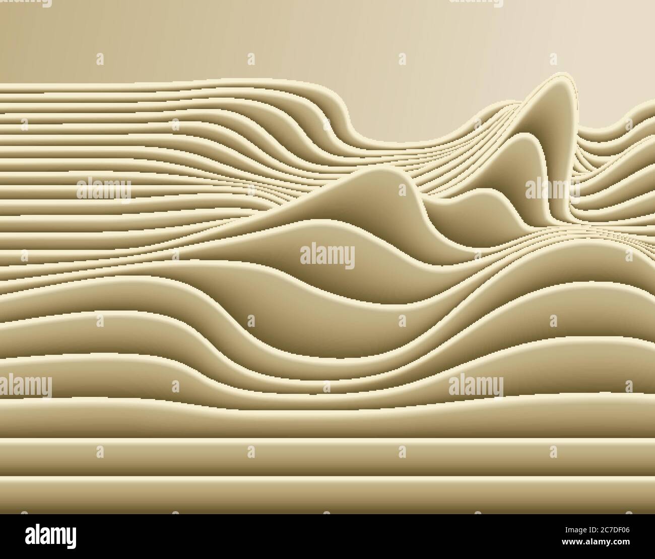 Vector paper cut waves modern background Stock Vector Image & Art - Alamy