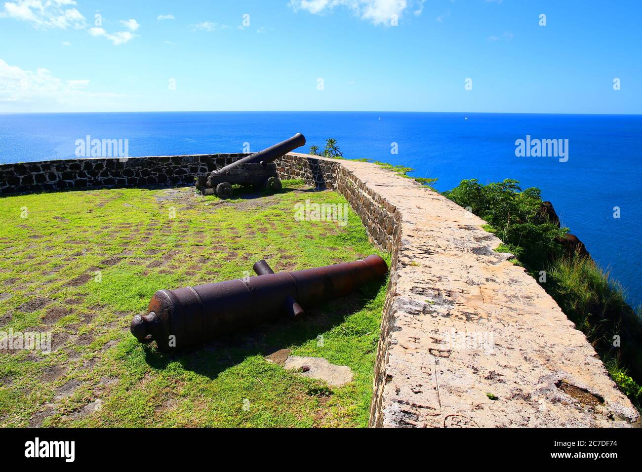 Rodney bay, Pigeon Island, Saint Lucia Stock Photo - Alamy