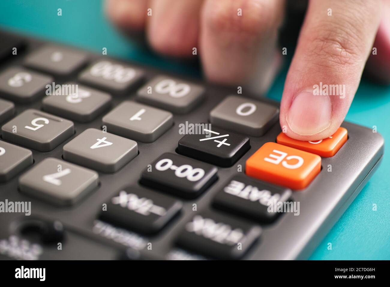 Finger calculator hi-res stock photography and images - Alamy