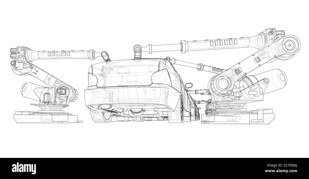 Assembly of motor vehicle Stock Photo - Alamy