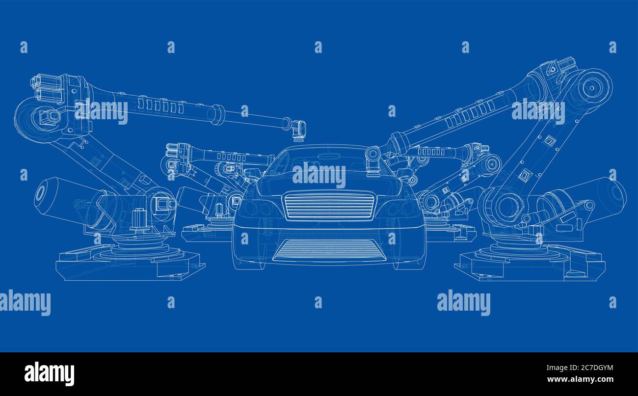 Assembly of motor vehicle Stock Photo - Alamy