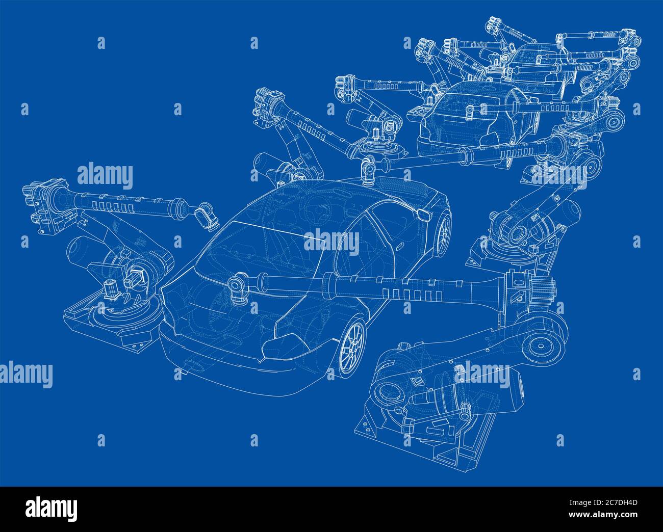 Assembly of motor vehicle Stock Photo - Alamy
